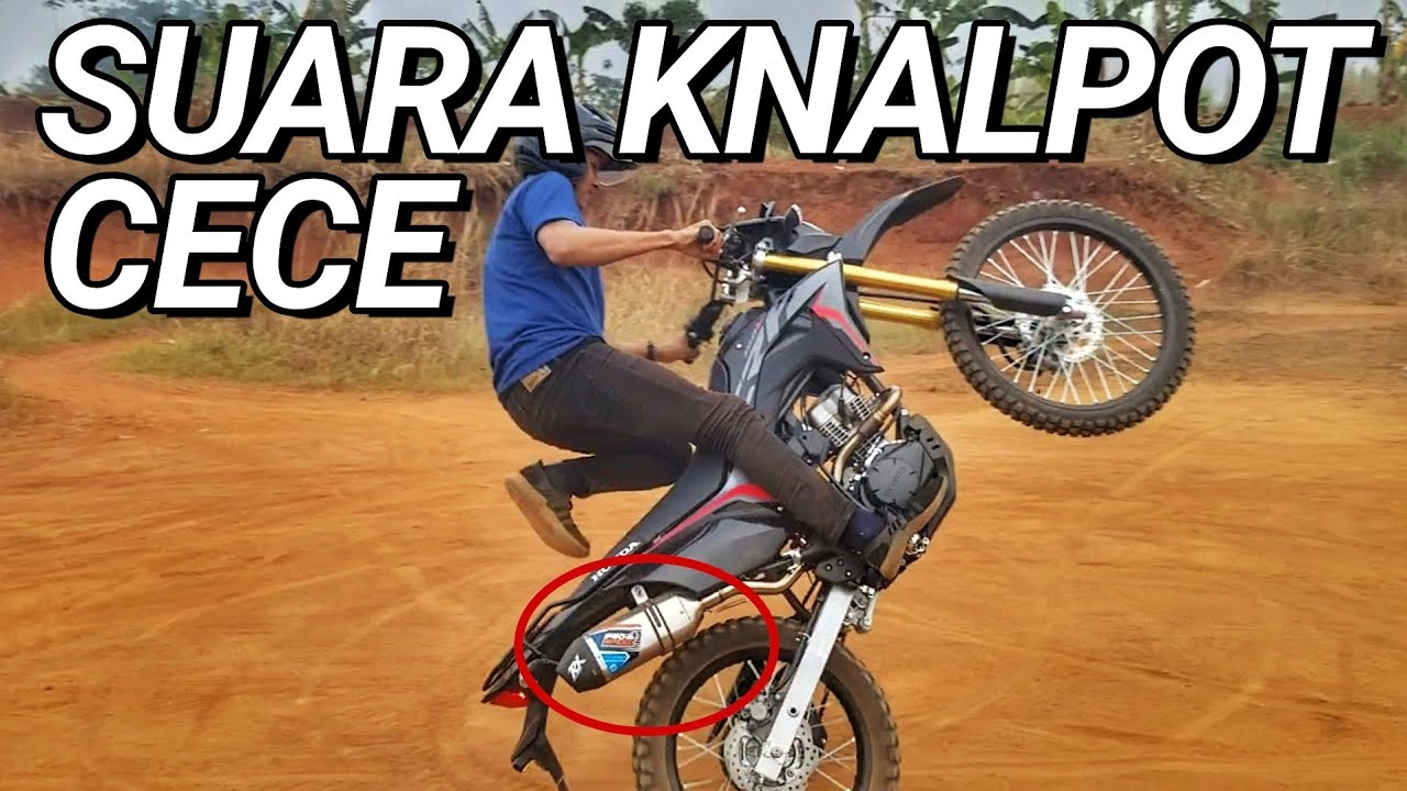 SUARA KNALPOT PROSPEED RX SERIES CRF 150 L - YouTube