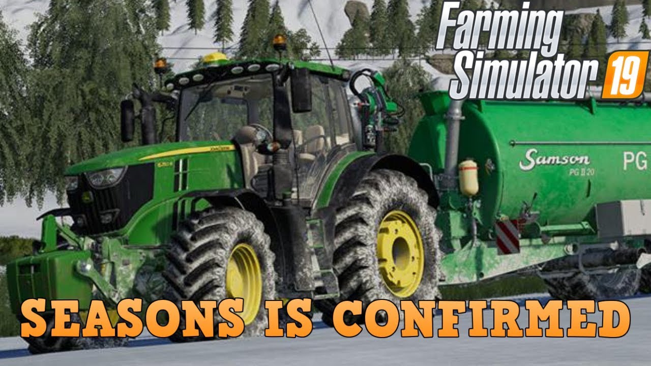 Farming Simulator 19 Seasons Is CONFIRMED for Consoles - YouTube