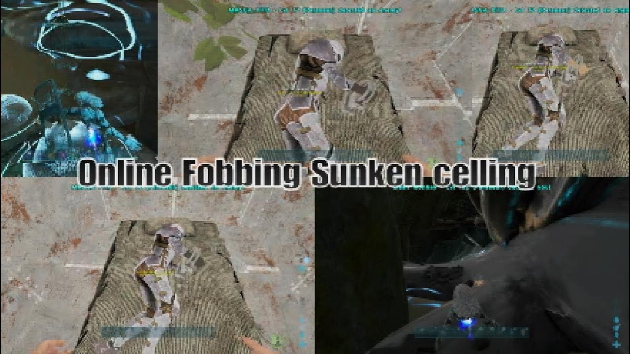 Ark Small Tribes PS5 | Online Fobbing Sunken Celling & Some Clips PvP ...