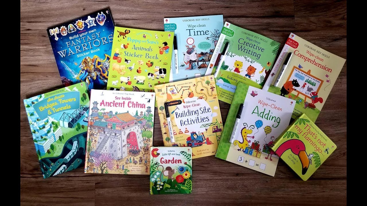 Usborne's March 2019 New Releases - YouTube