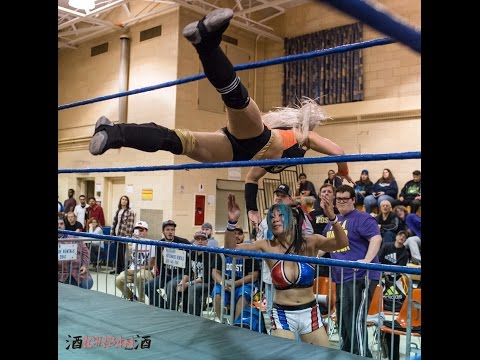 Mia Yim VS. Candice LeRae - Absolute Intense Wrestling