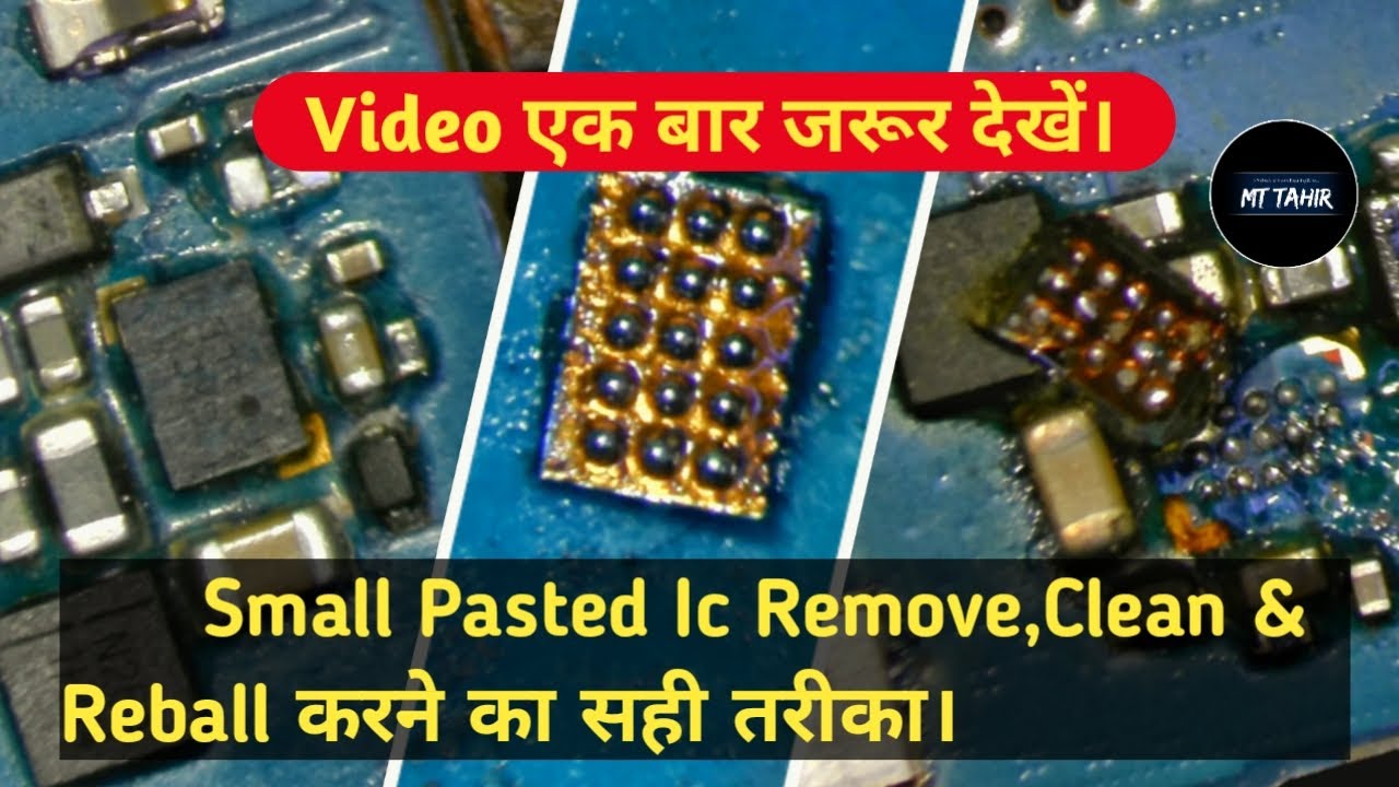 Small Pasted Ic Reballing|Ic Reballing | Pasted Ic Reballing | How To ...
