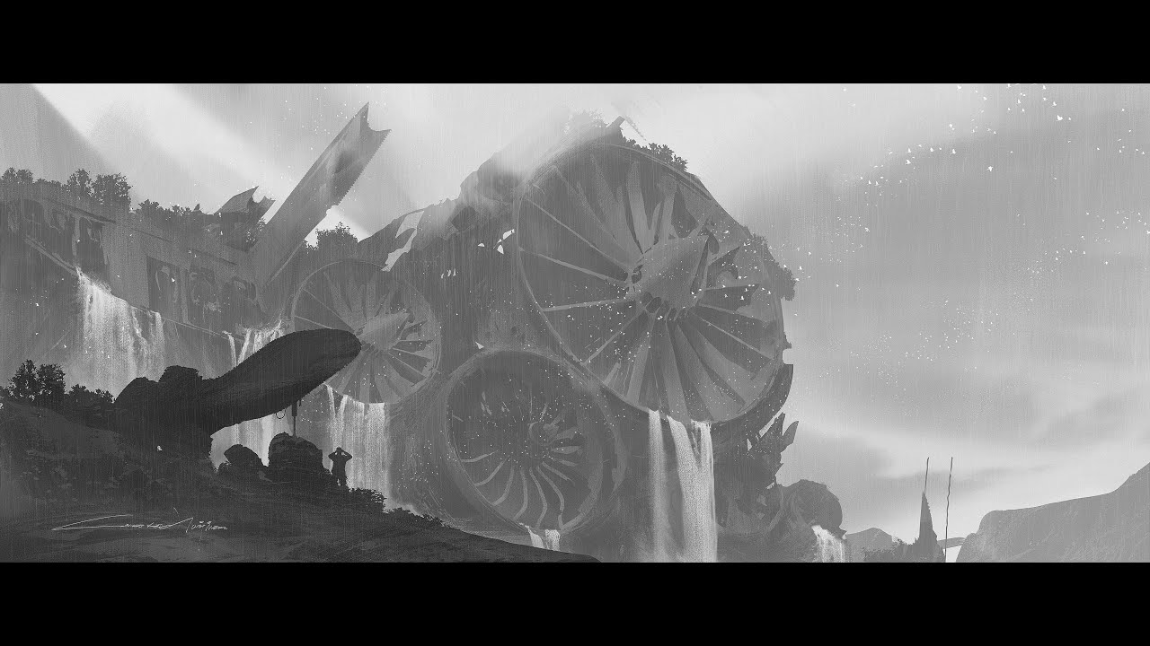 Light And Shadow -Outline Sketch - YouTube