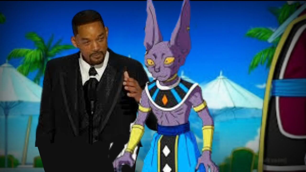 Will Smith slaps Beerus: DBS parody - YouTube