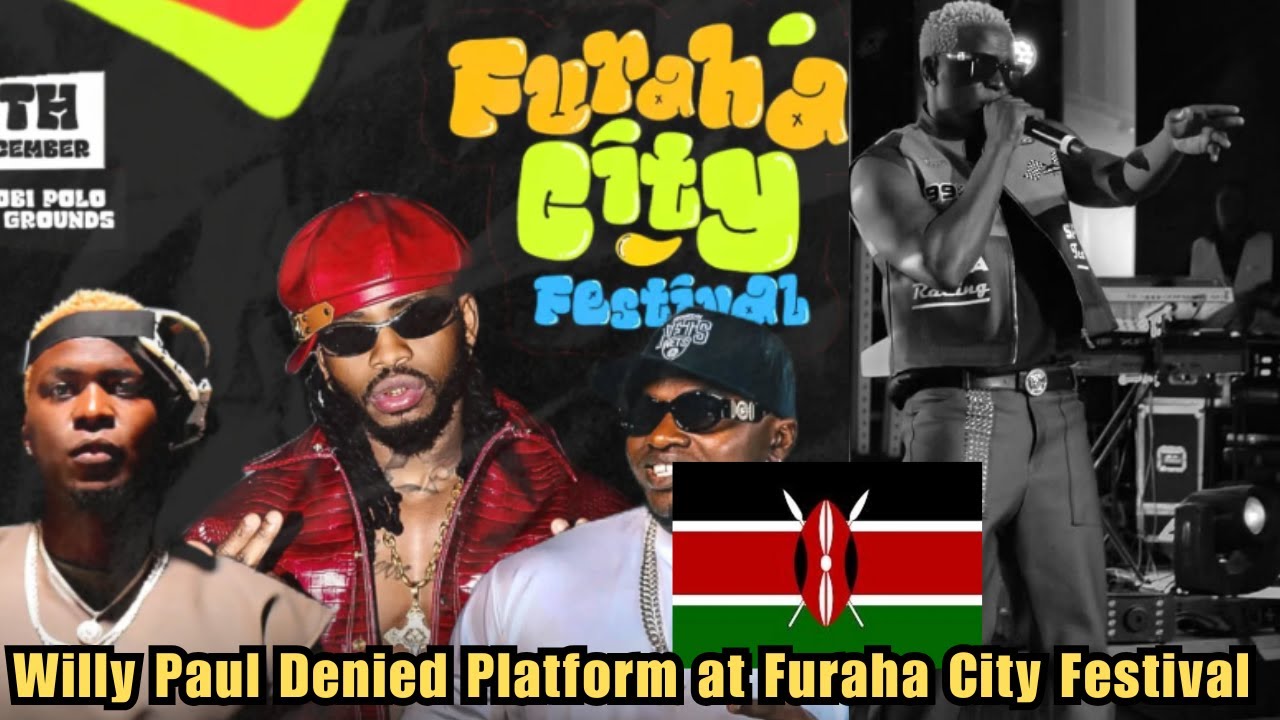 Willy Paul Denied Platform at Furaha City Festival | What Eric Omondi ...
