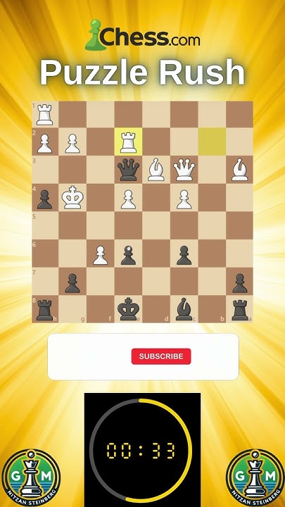 Chess Puzzle Rush New Record Youtube