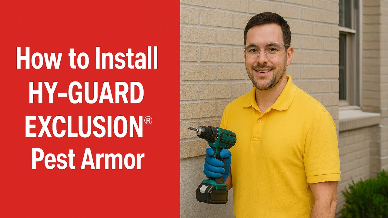 DIY Home Protection: How to Install HY-GUARD EXCLUSION® Pest Armor® for ...