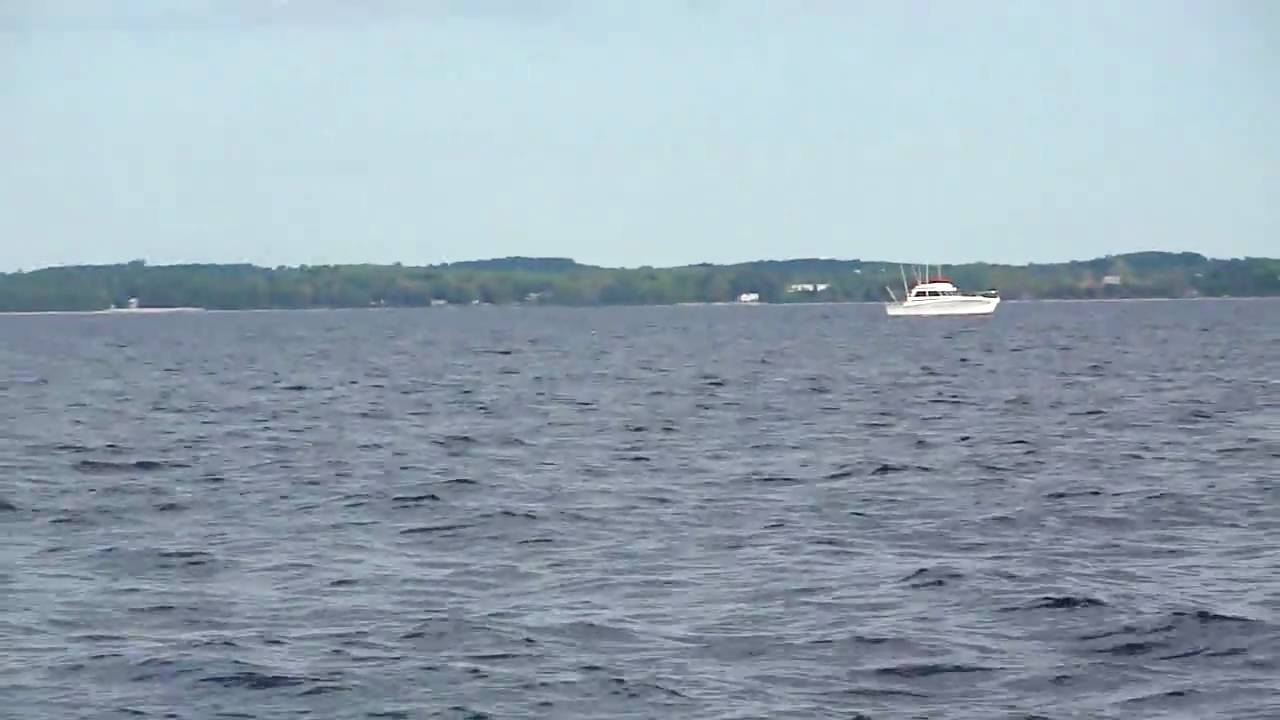 Rigged up! on the "Slowride Charter" boat, Captain "Jason" rigging ...