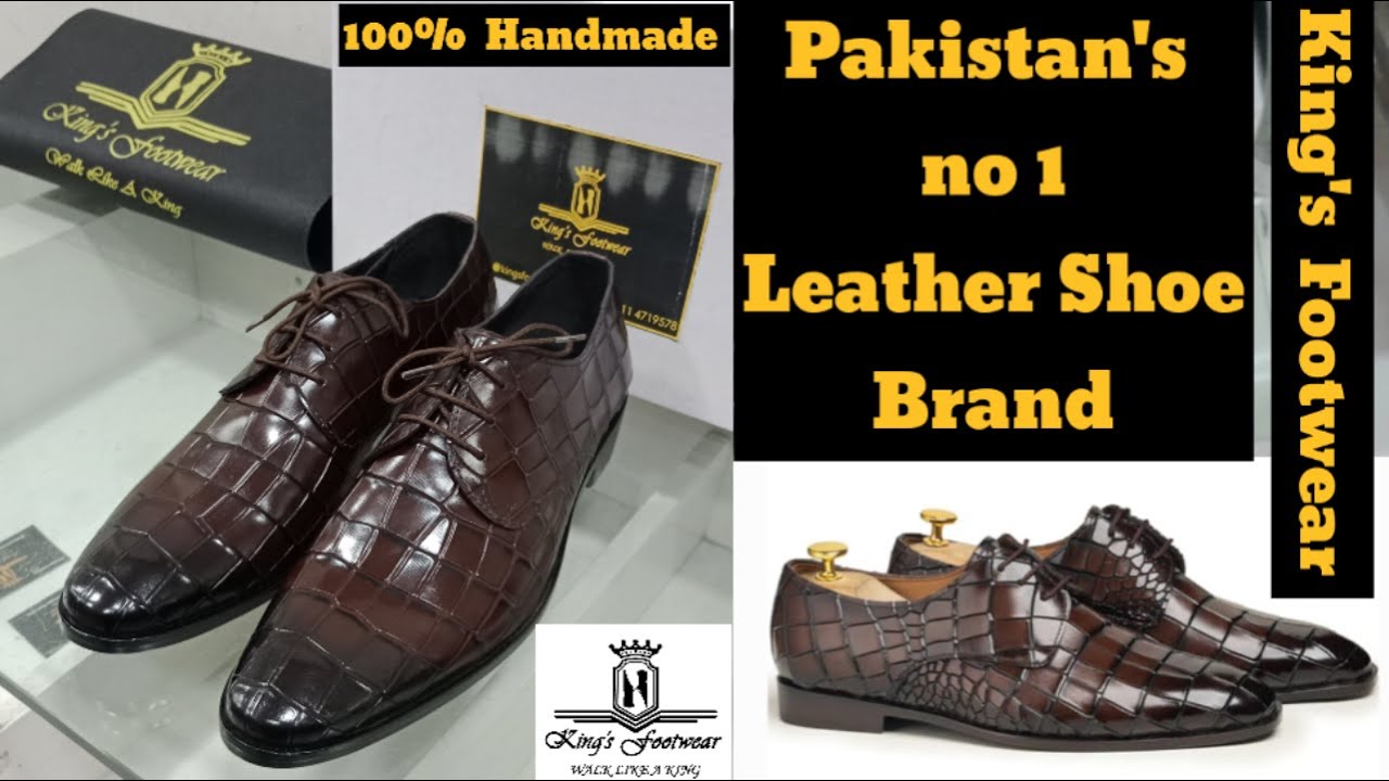 Pakistan's no 1 | Leather Shoe Brand | King's Footwear | Formal Dress ...
