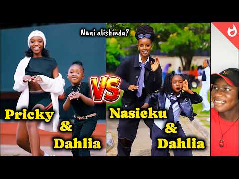 New Dance Battle 🔥~ Dahlia & Pricky Vs Dahlia & Nasieku - Tiktok Dance Challenge