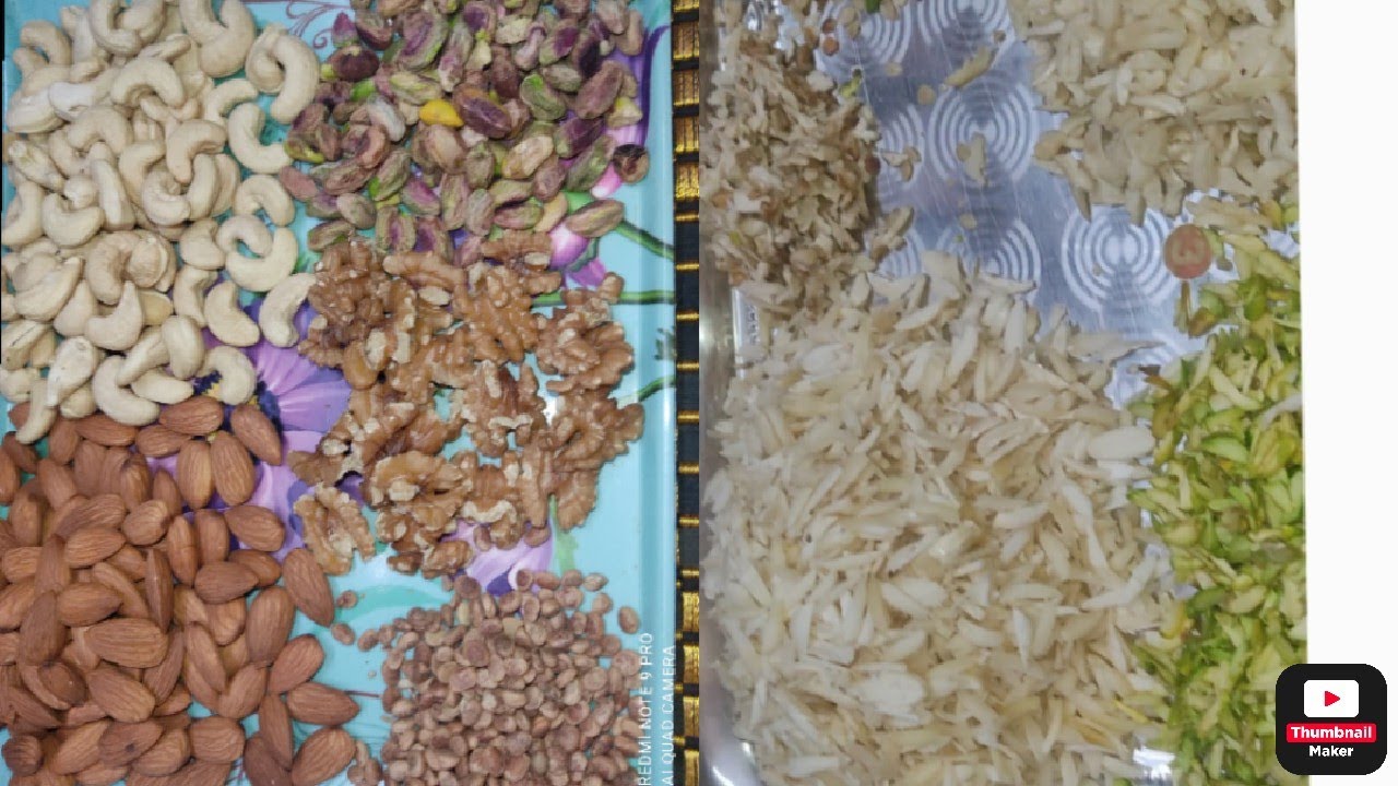 Dry Fruits Used In Sheer Khurma at Constance Woodford blog