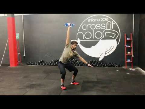 bottle overhead squat - YouTube