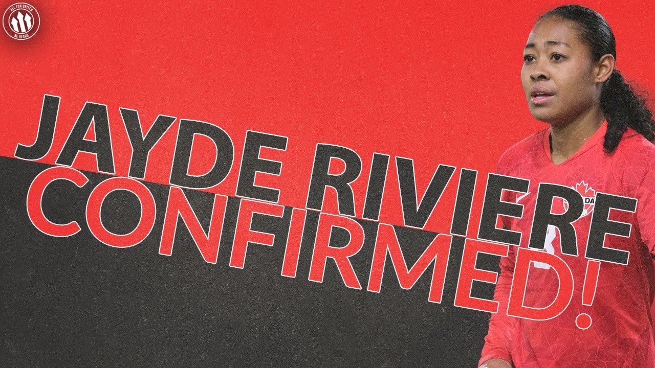Jayde Riviere To Manchester United CONFIRMED ️ Player Profile Special🇨🇦 ...