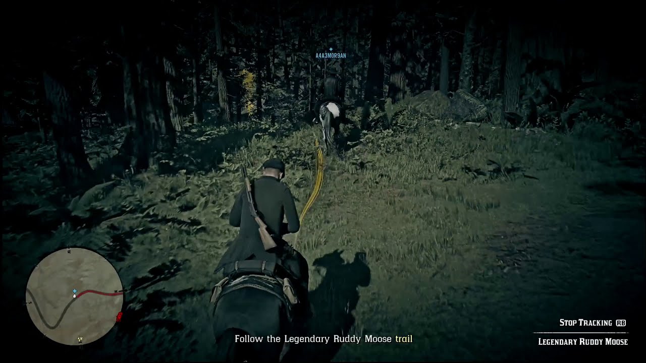 Legendary Ruddy Moose Naturalist Guide- Red Dead Online - YouTube