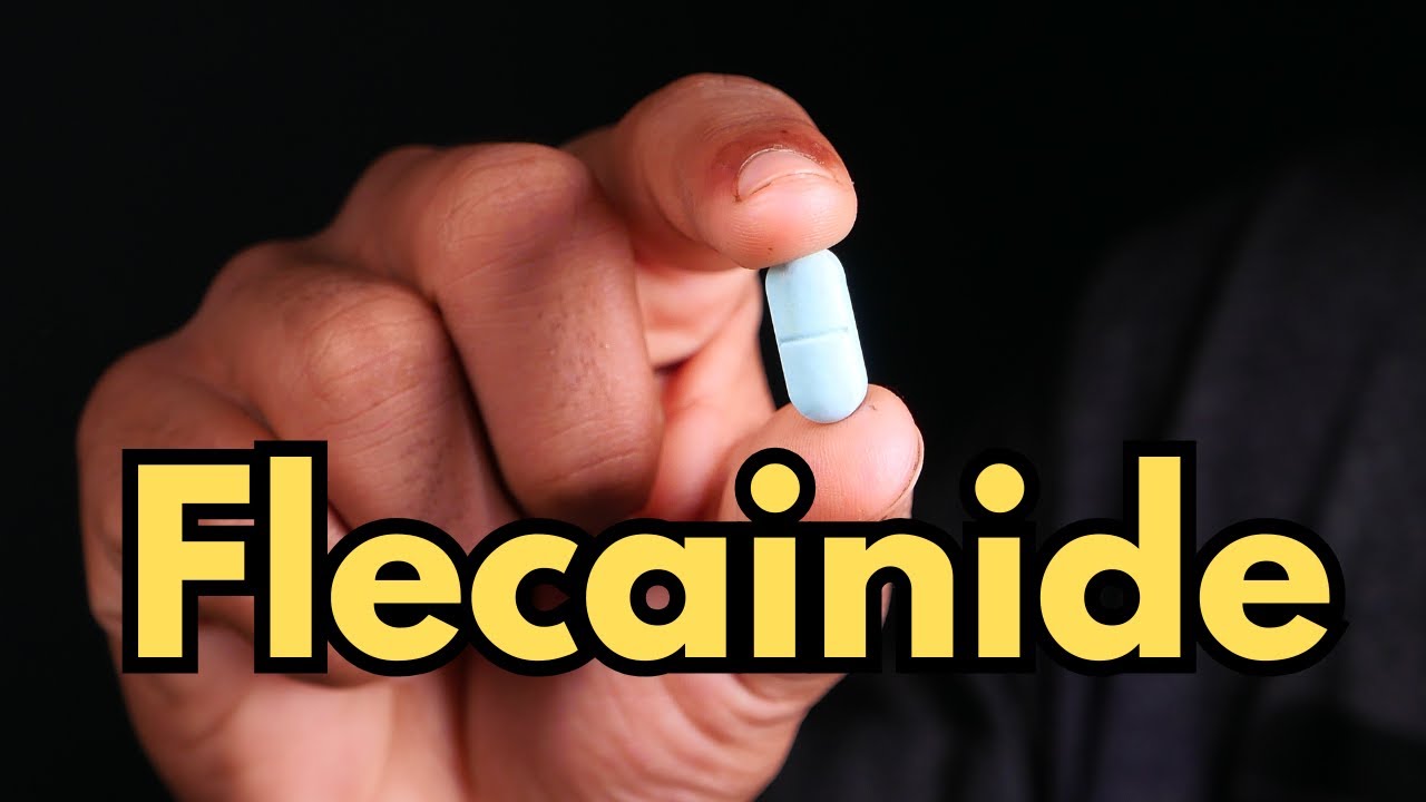 HOW TO PRONOUNCE FLECAINIDE correctly with a british accent - YouTube