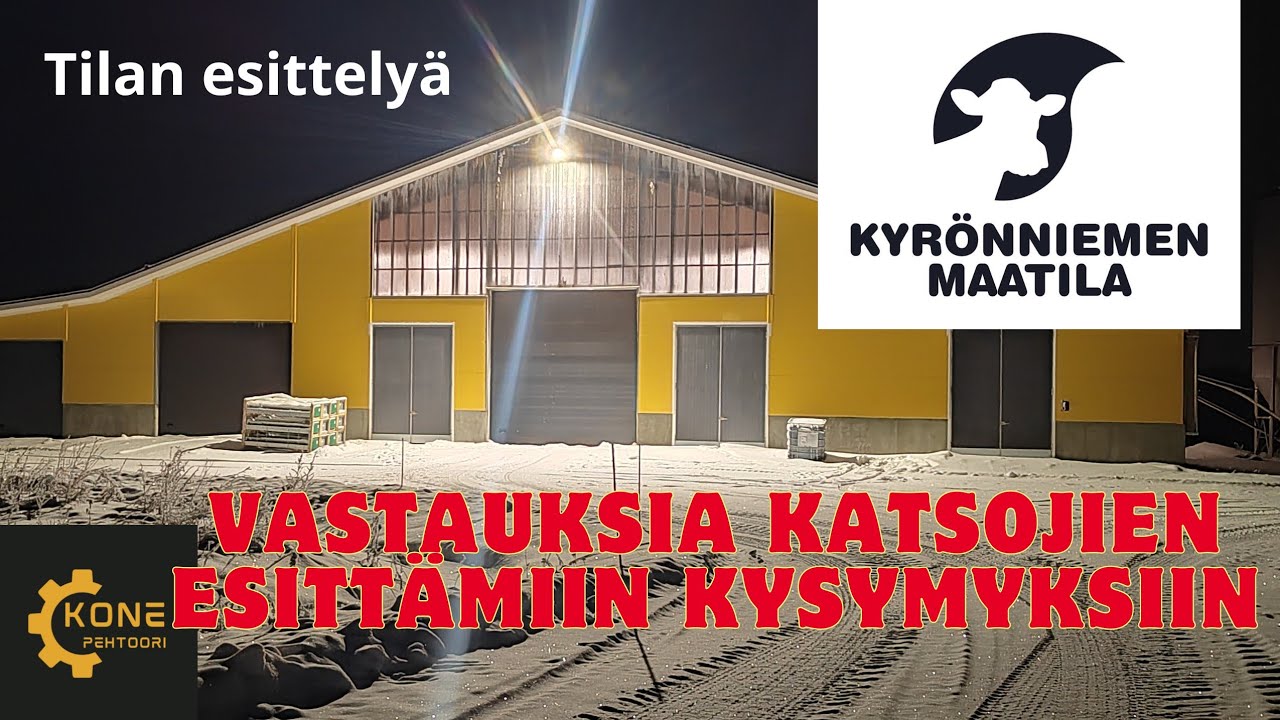 Kyrönniemen maatila oy | Vastauksia kysymyksiinne Q/A - YouTube
