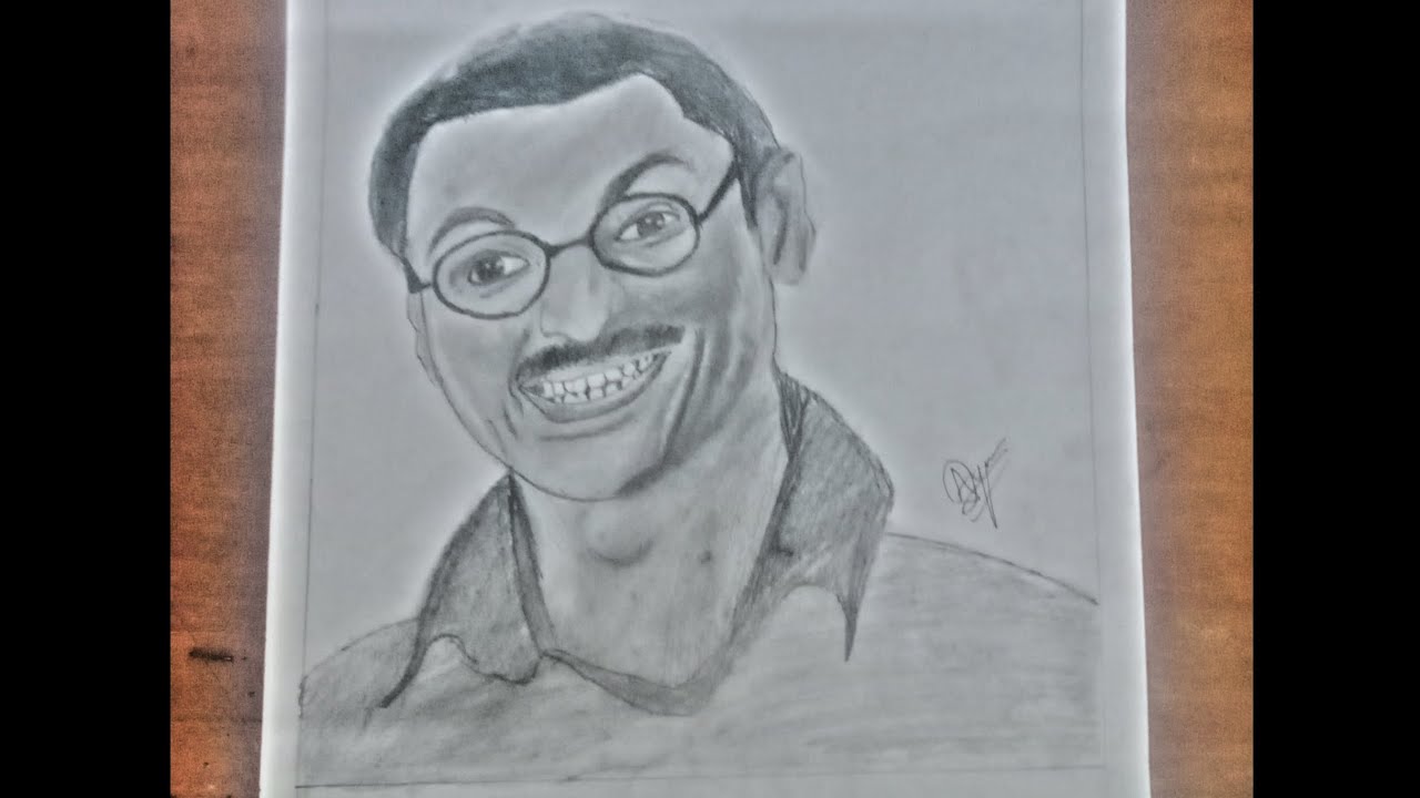 Drawing Popatlal sketch ☔|| pencil sketch|| tmkoc || Ayaan _11_arts ...