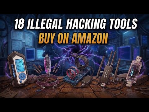 18 Illegal HACKING Tools You Can Still Buy On Amazon!