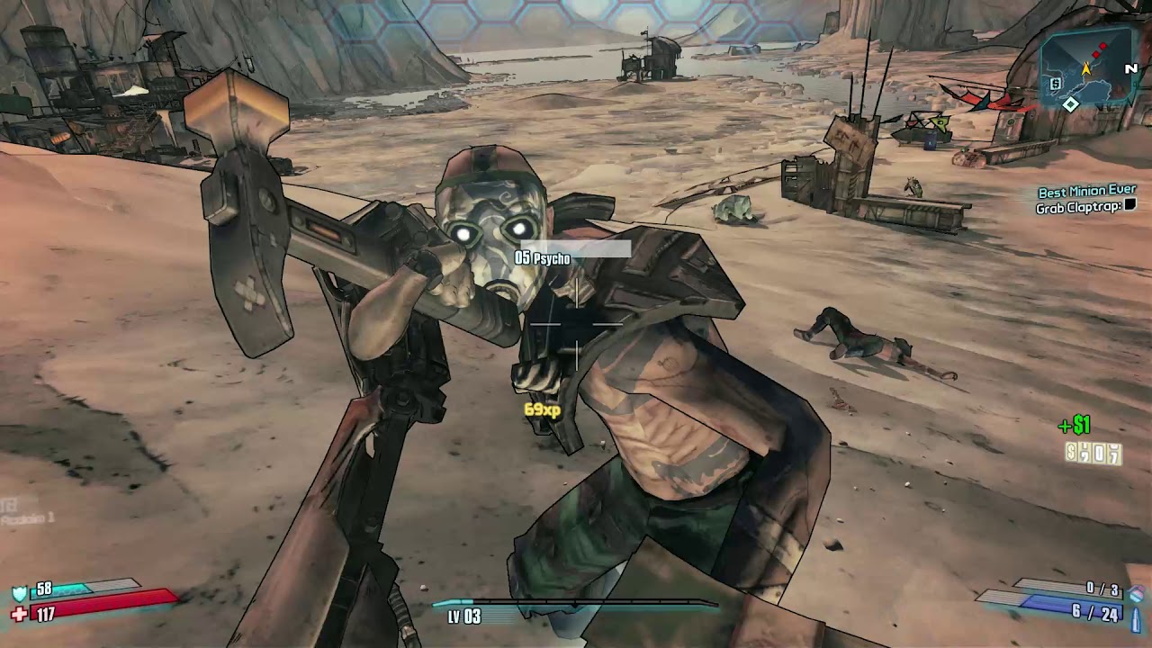Borderlands 2 with Censor Gore set to YES - YouTube