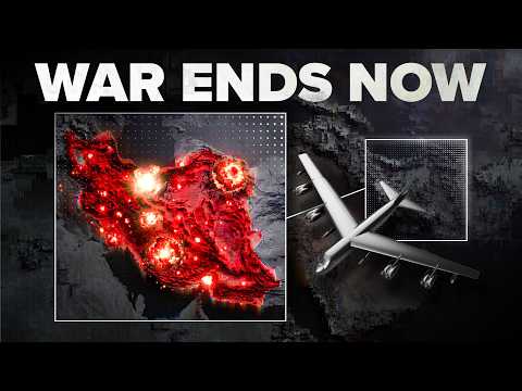 Massive FIREBALLS Over Iran... B-52 Strikes Ignite Chain Reaction Collapse