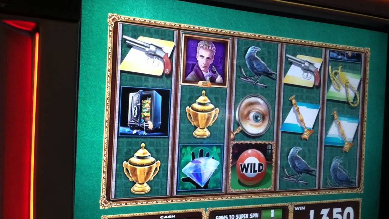 Clue Slot Machine Bonus - Billiard Room - YouTube