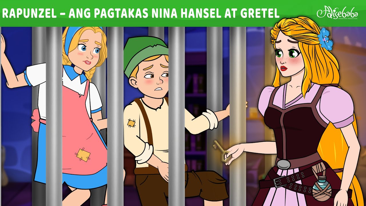 Rapunzel – Ang Pagtakas nina Hansel at Gretel 🍭 | Engkanto Tales | Mga ...
