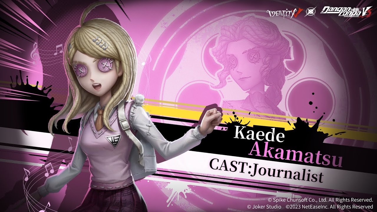 Skin S Collab Danganronpa "Kaede Akamatsu" - Journalist Gameplay ...