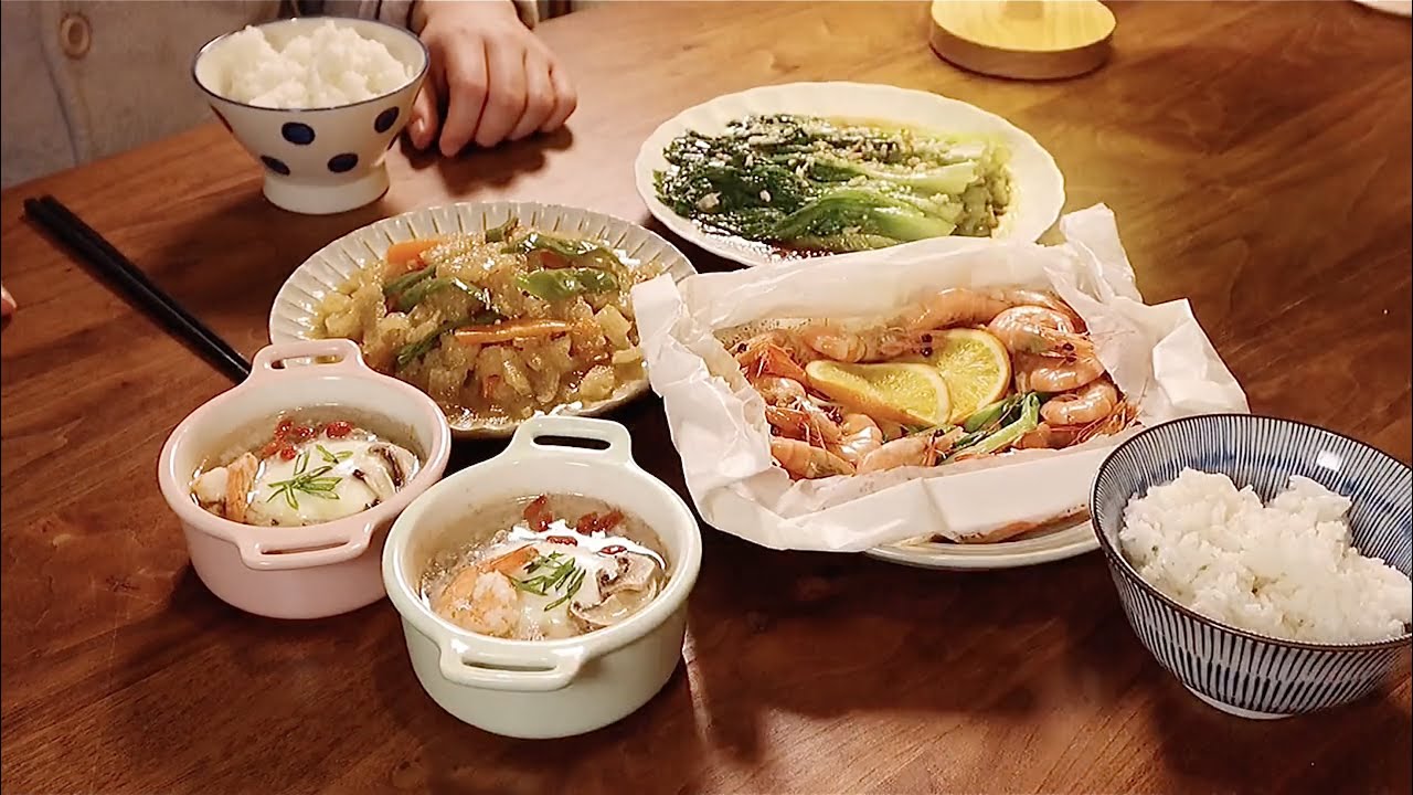 Cooking with Douyin | Simple Family Meal #3 | ASMR Cooking ...
