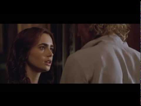 Clary, Jace and Simon's scene. Clary's room