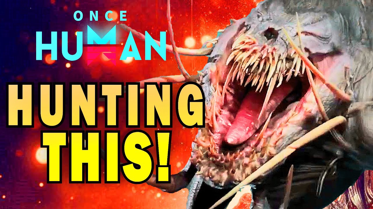 🔴 LIVE NOW: Once Human | Hunting The Silent Beast! - YouTube
