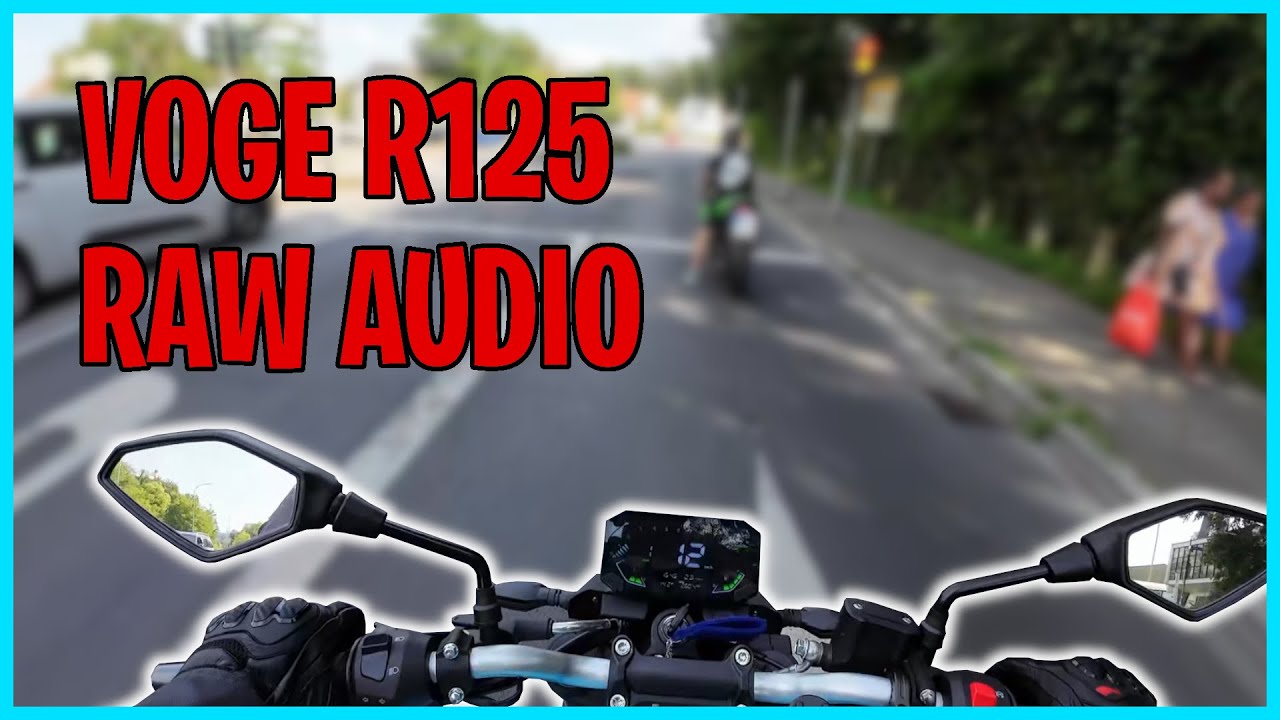 Voge r125 City & Country Road + top Speed! [ RAW AUDIO ] - YouTube