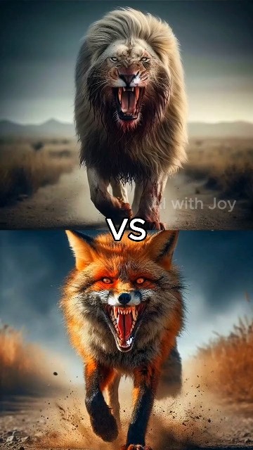 Zombie Lion vs Giant Fox (Zombie Fox, Zombie Puma, Zombie Elk, Zombie ...