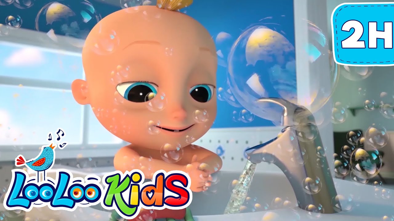 Wash Your Hands - S5EP23 - Learning Fun Megamix - LooLoo Kids Songs for ...