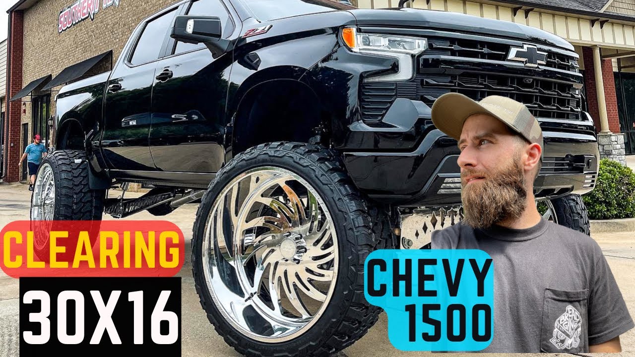 **MONSTER TRUCK** Putting 30x16 JTX Forged wheels on a HUGE 2022 ...