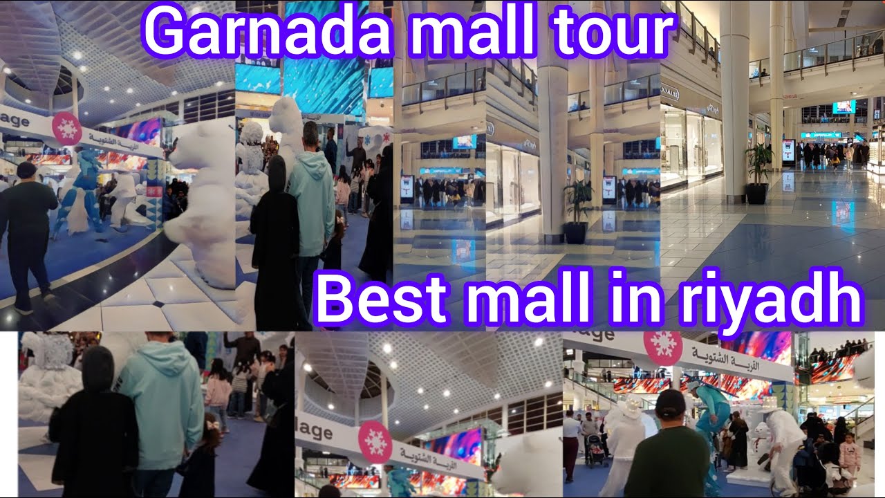 Garnada mall tour||winter village ||@skhatoon1210|mishu vlogs and ...