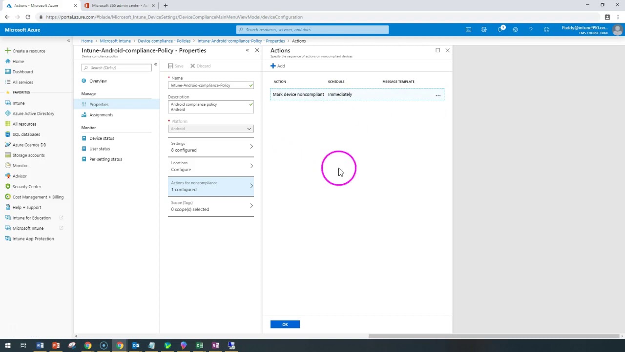 Device compliance Notifications - Microsoft Intune Training Series ...