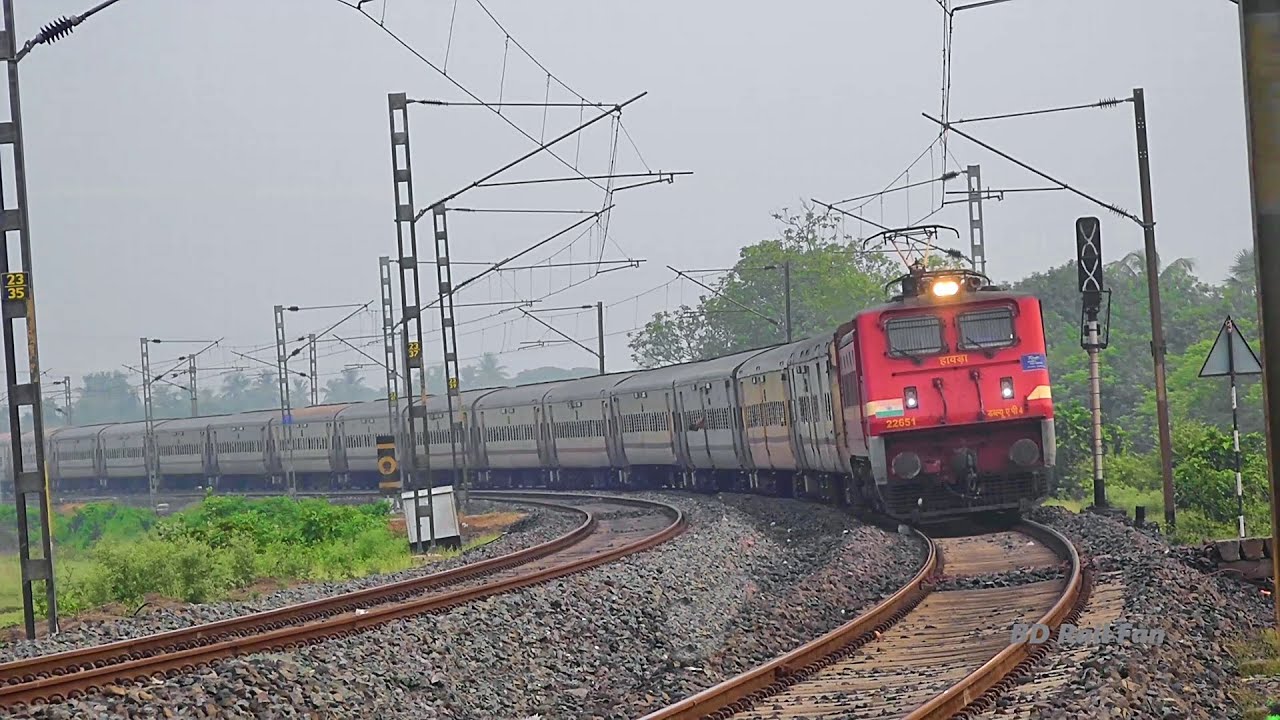 13146/Radhikapur - Kolkata Express (PT) Train - YouTube