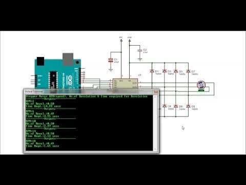 Simulation of Stepper Motor Speed and Direction Control with Arduino ...