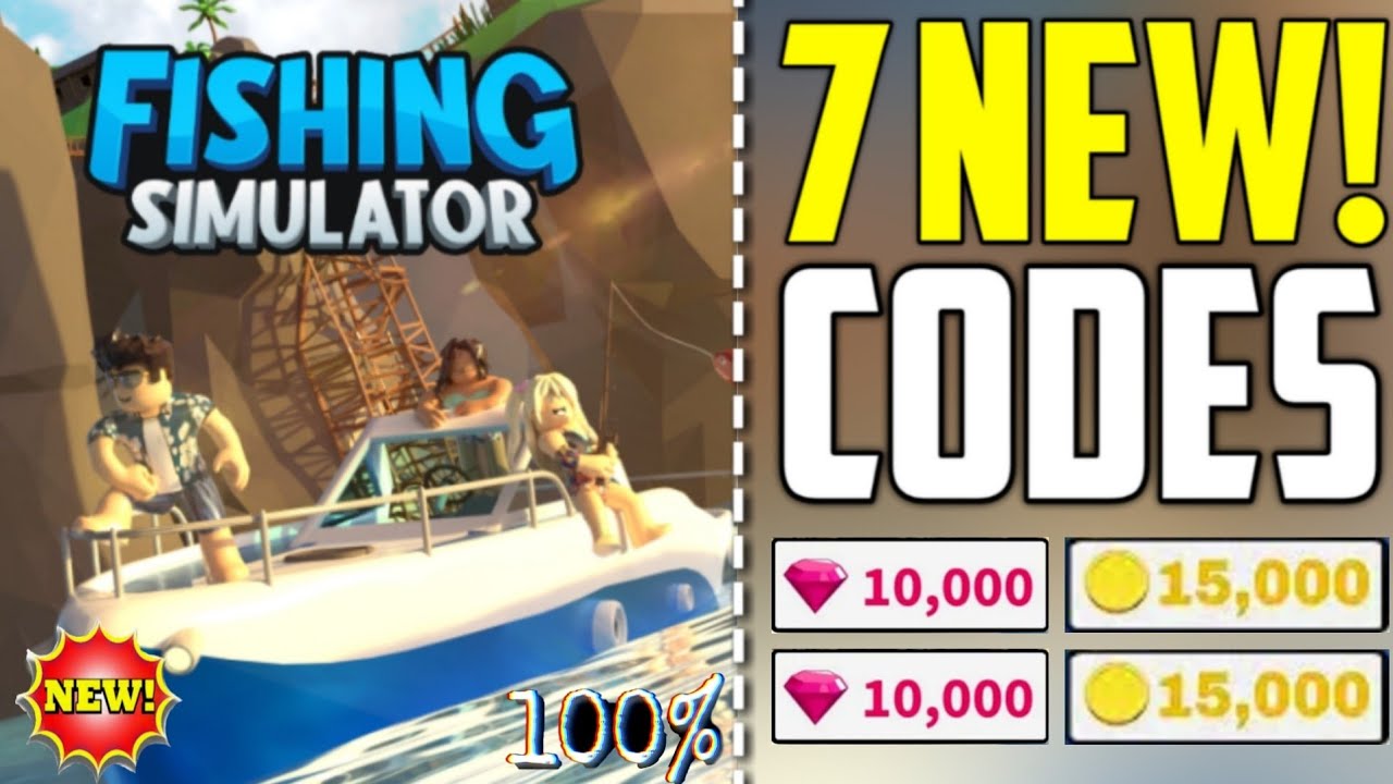 NEW WORKING CODES - FISHING SIMULATOR ROBLOX CODES 2024 - FISHING ...