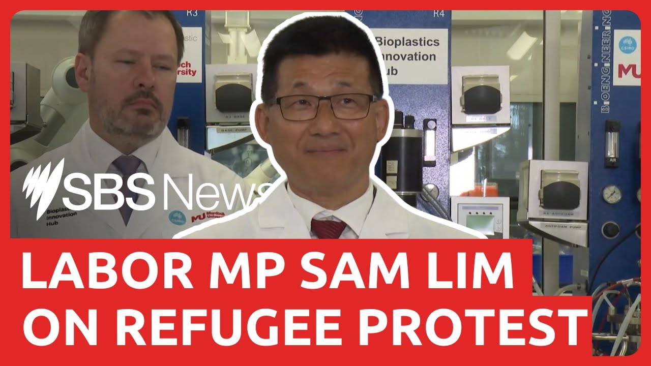 Labor MP Sam Lim comments on refugee encampment staged outside his ...