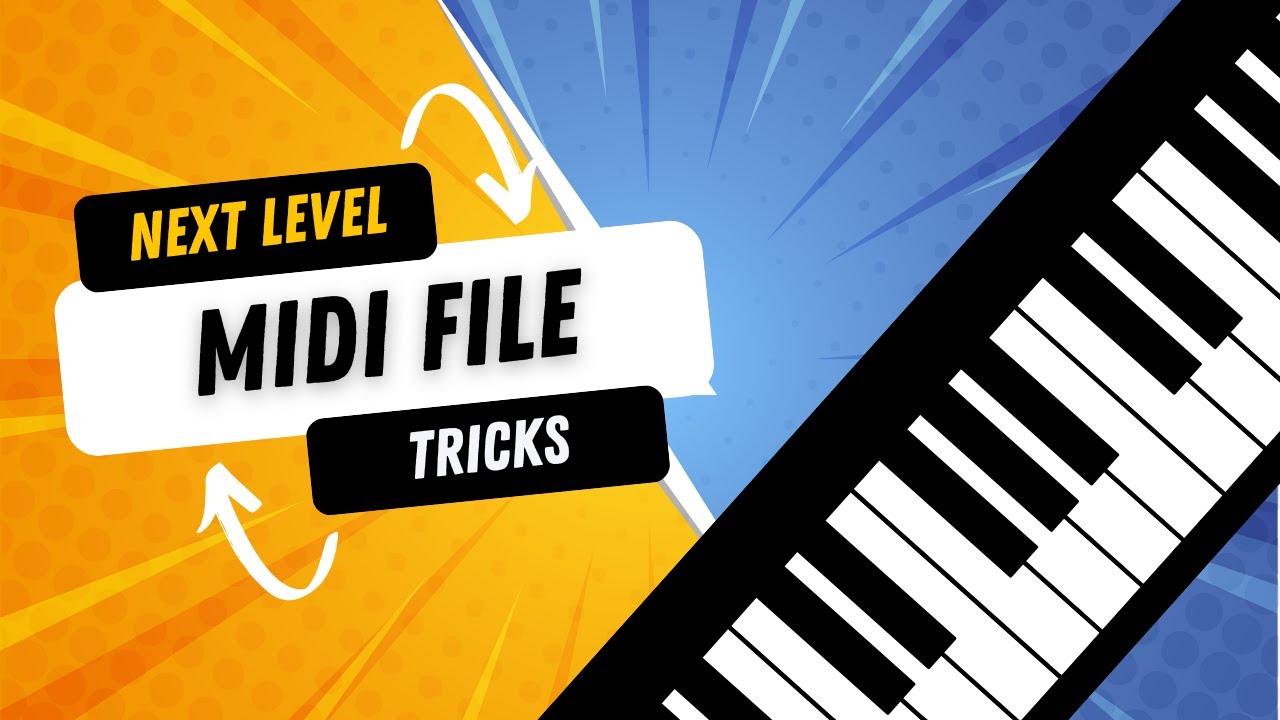MIDI File Tricks | Change Key to match Vocal, Minor to Major, Write ...