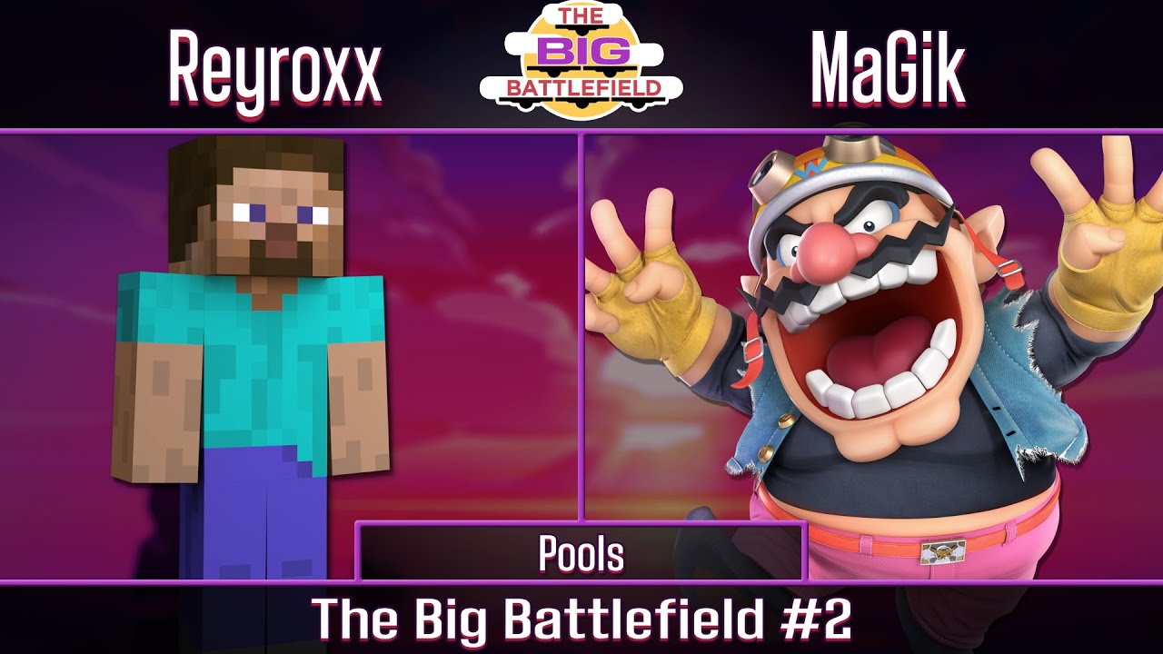 TBBF # 02 | Reyroxx (Steve) vs MaGik (Wario) | Pools | SSBU Ultimate ...