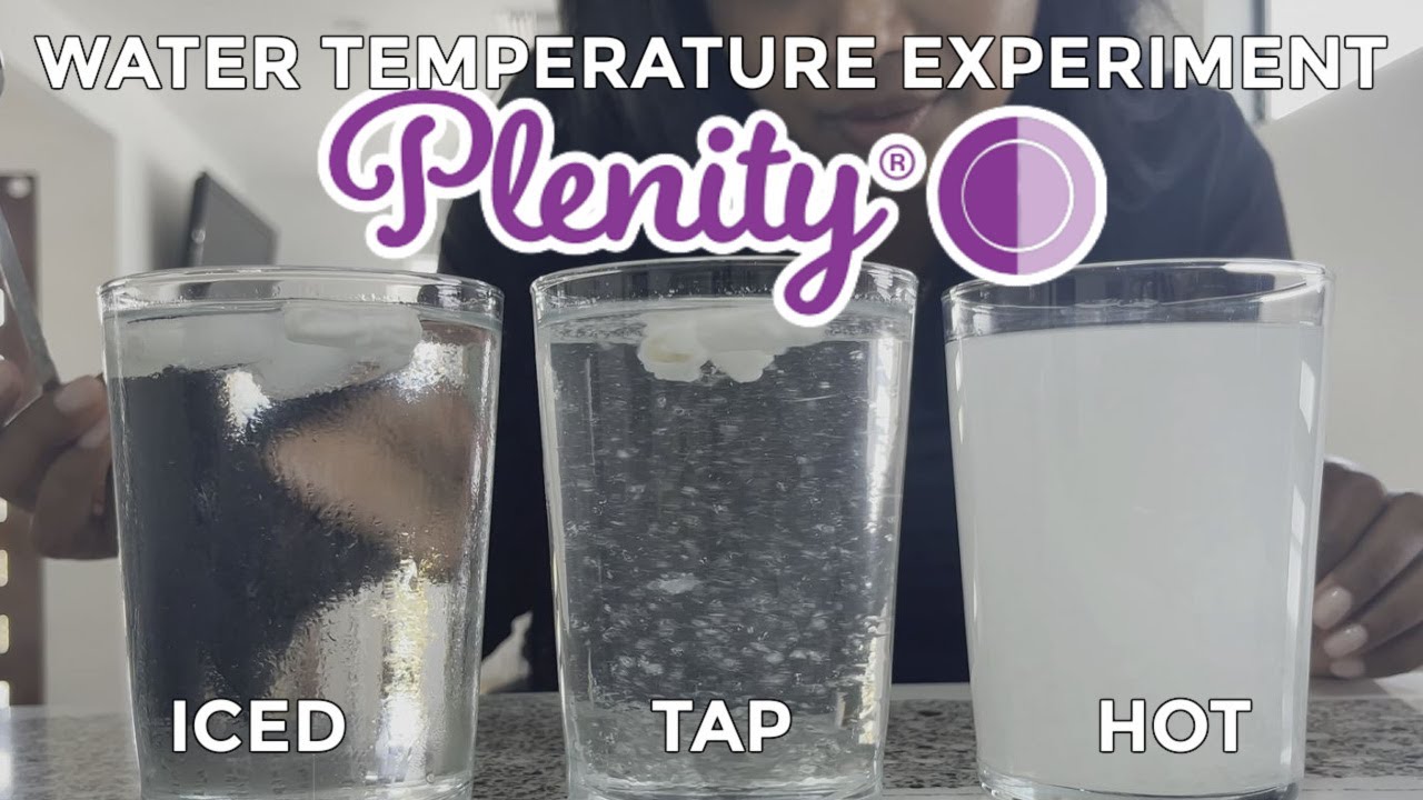 Plenity... which temperature water is best to make Plenity work fast ...