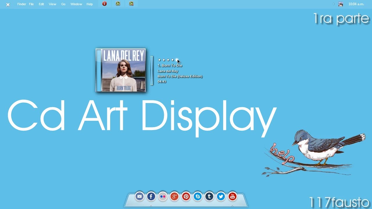 Cd Art Display - YouTube