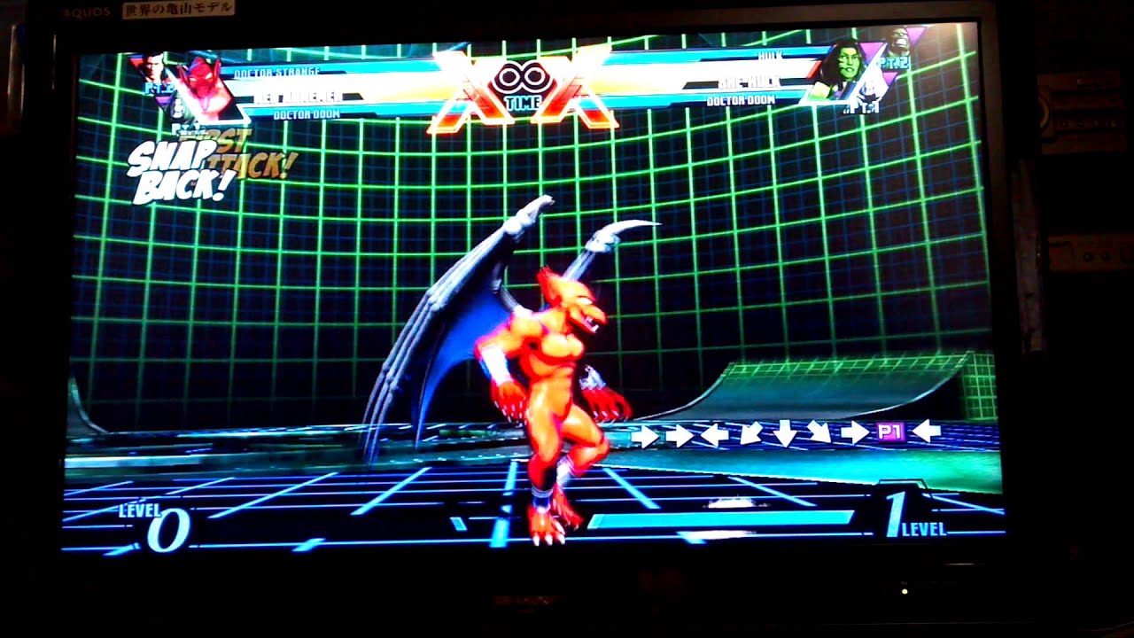 UMVC3 Firebrand Doom Hard-Tag BnB (Corner to Corner) - YouTube