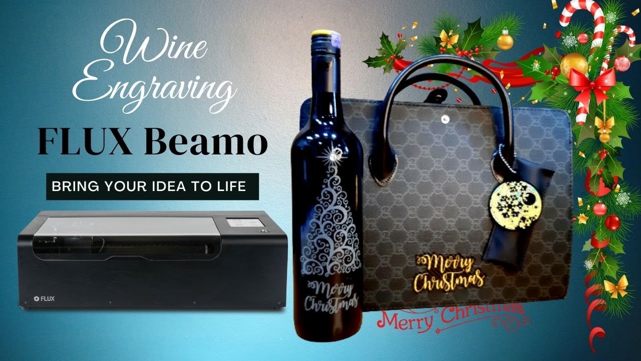 Wine Engraving | Beamo Machine - YouTube