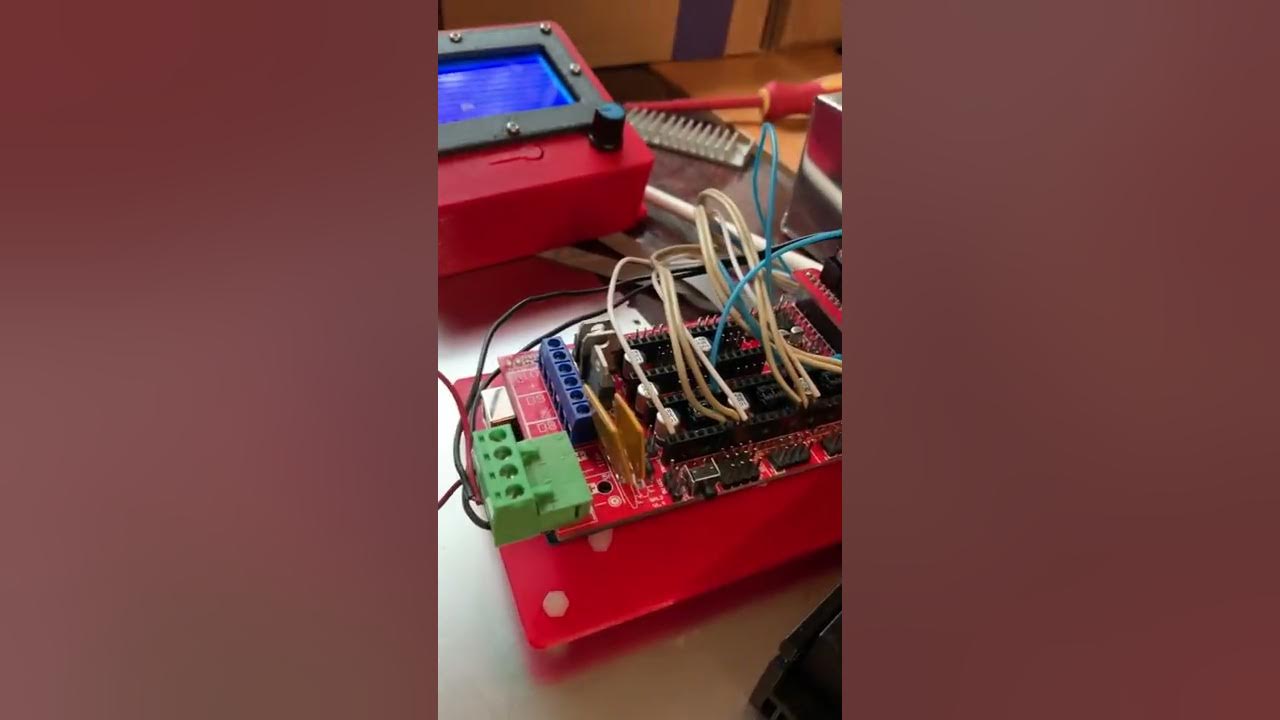 CNC DRILL - Arduino Mega 2560 plus Ramps 1,4 with TB6600 - 5A , nema23 - YouTube