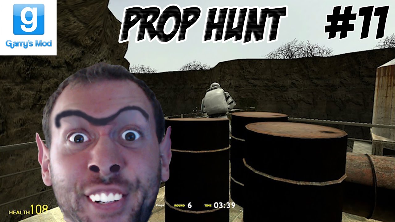 GMod Prop Hunt Part 11: Bob on a Barrel - YouTube