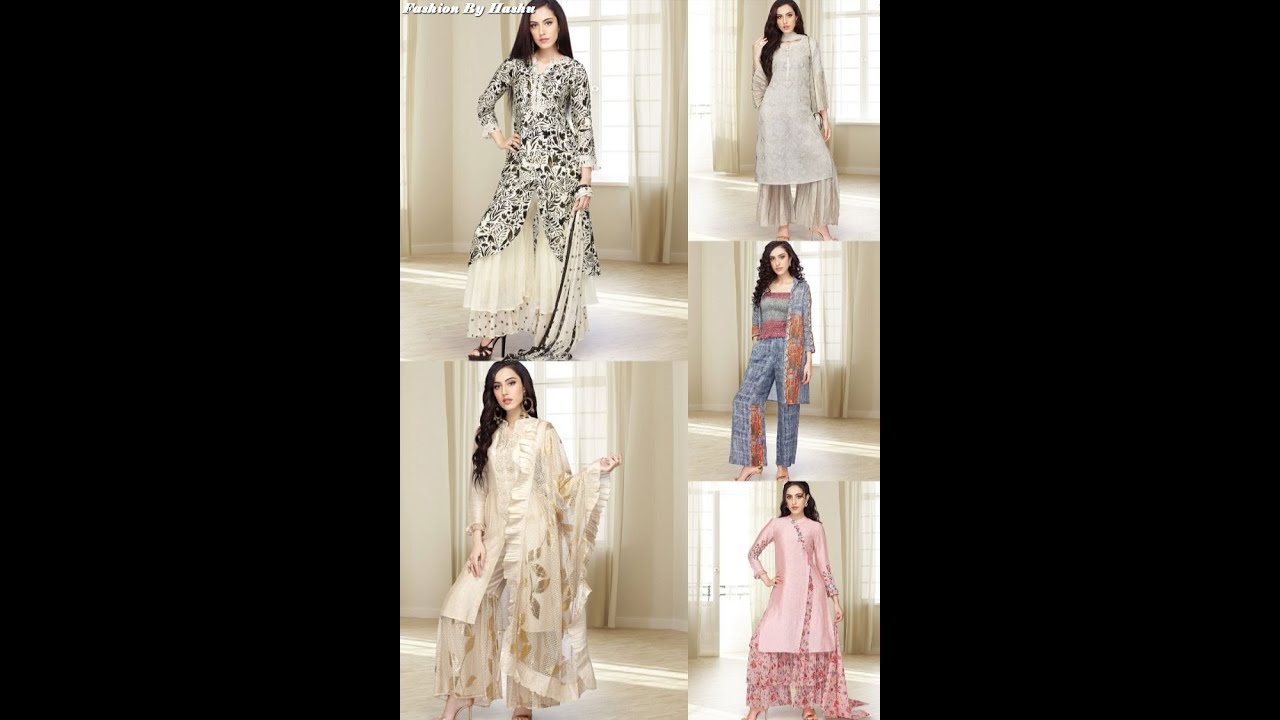 Top and Trendy Plazo Bottom Design Ideas | Trending plazo Suit designs ...