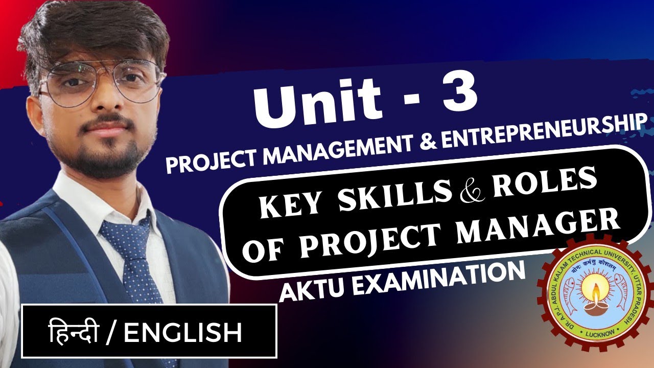 Key Skills & Roles Of Project Manager | Project Management And ...